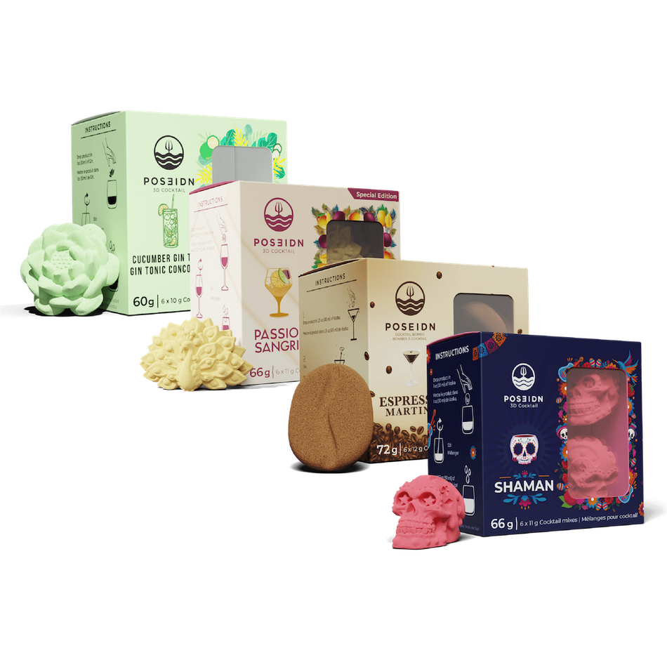 Cocktail bombs - Finest Drink Bombs in the world - Poseidn