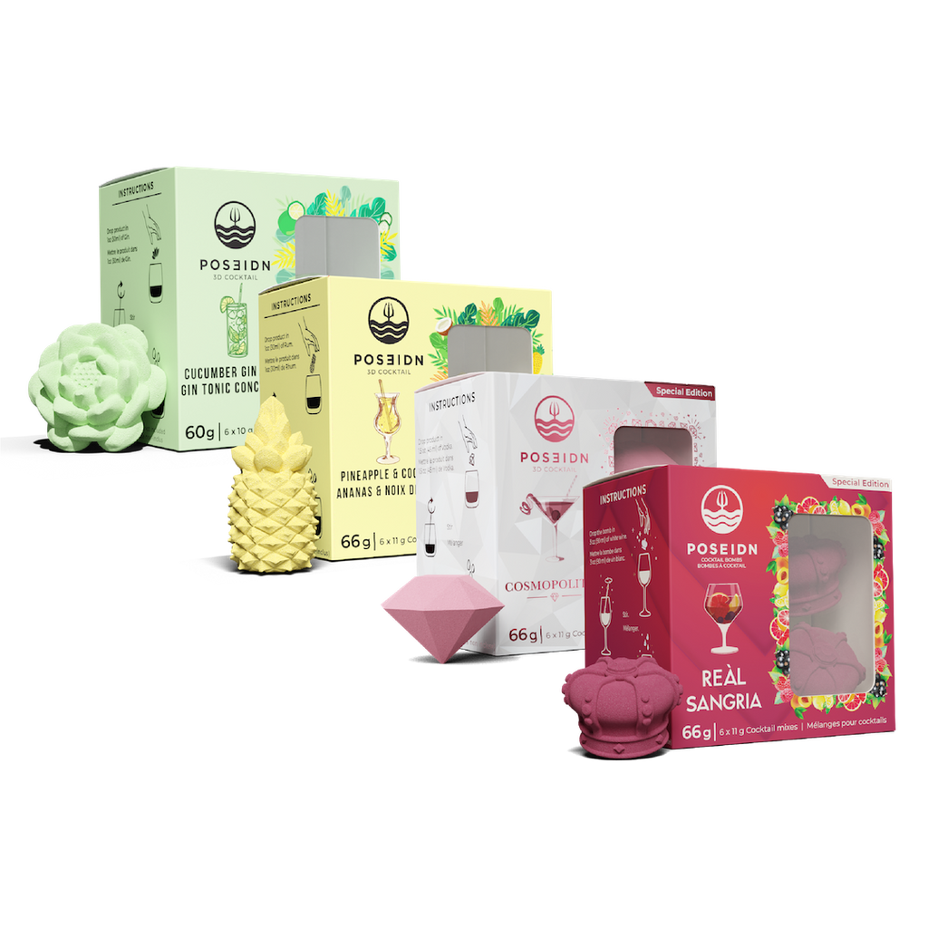 Cocktail Discovery Bundle | Drink Bombs | Poseidn