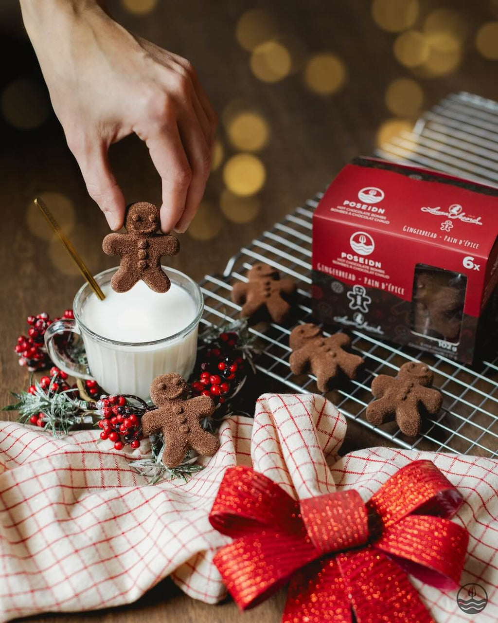 Hot Chocolate Bombs (Gingerbread) - Holidays Limited Edition - Poseidn
